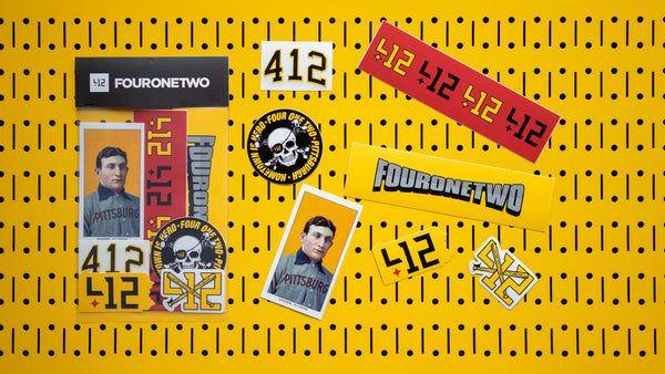 412® Sticker Pack – Shop 412