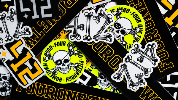 412® Bones Sticker Pack – Shop 412